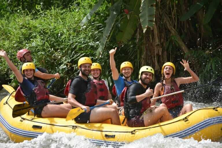 Balsa River Rafting Class III and IV, Arenal Volcano Costa Rica