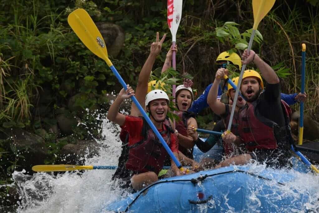 Balsa River Rafting Class III and IV, Arenal Volcano Costa Rica