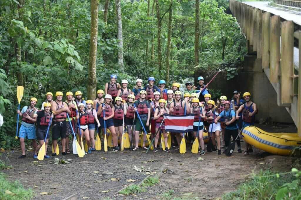 Balsa River Rafting Class II and III, La Fortuna Costa Rica