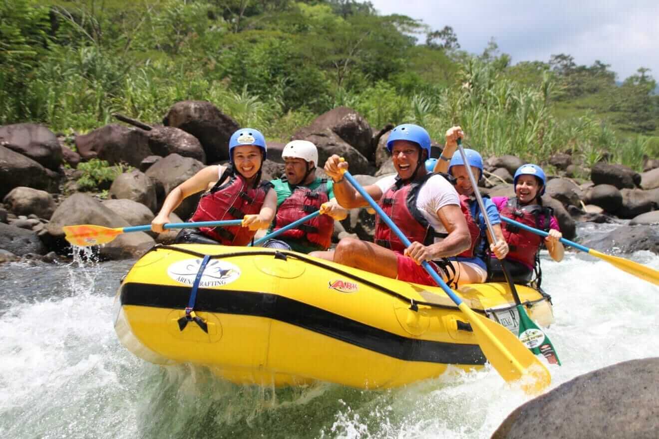 Balsa River Rafting Class II and III, La Fortuna Costa Rica