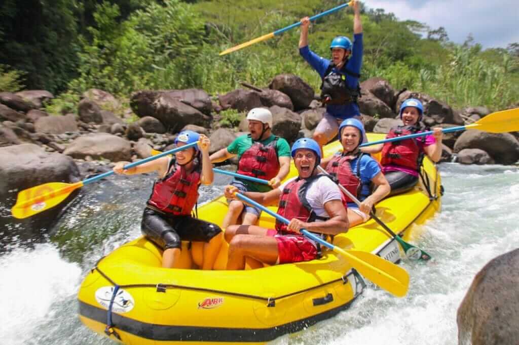 Balsa River Rafting Class II and III, La Fortuna Costa Rica