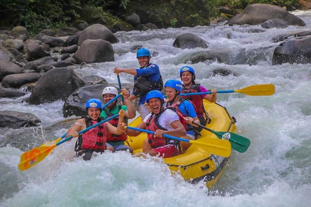 Balsa River Rafting Class II and III, La Fortuna Costa Rica
