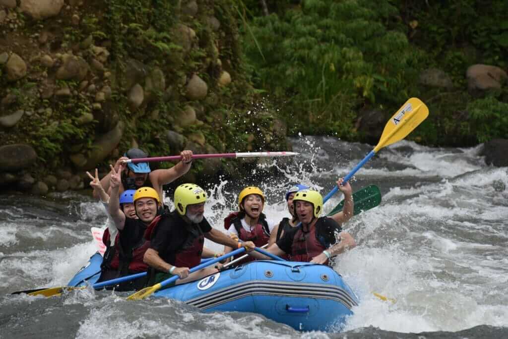 Balsa River Rafting Class II and III, La Fortuna Costa Rica