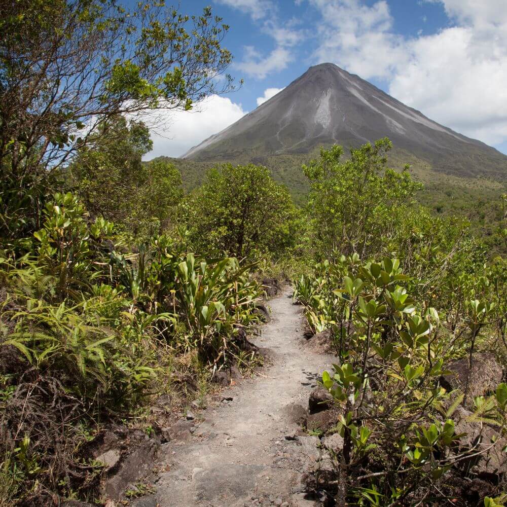 The Arenal Volcano: Before and After the 1968 Eruption